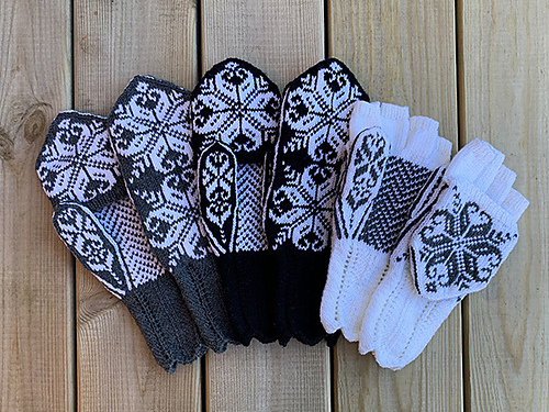 Ravelry: Flip top mittens pattern by SISNO DESIGN