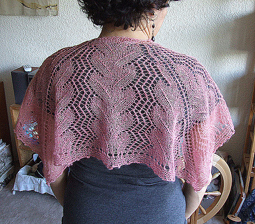 Ravelry: Waves in the Square Shawl pattern by Sivia Harding