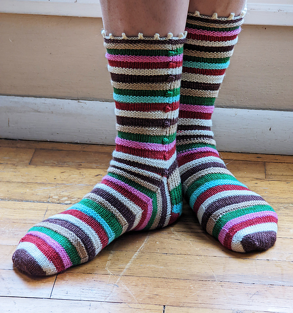 Ravelry: Victoriana Socks pattern by Sivia Harding