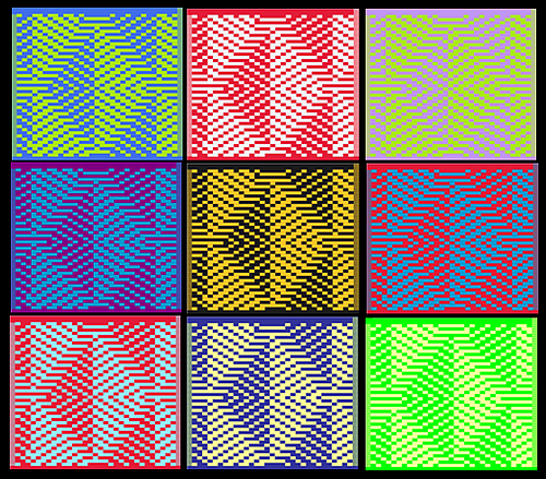 Ravelry: Opt Art Pot Holder pattern by Sue Gregori