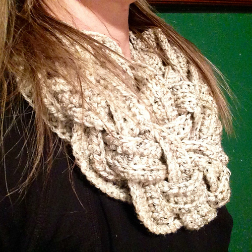 Ravelry: Double Layered Braided Cowl pattern by CrochetDreamz