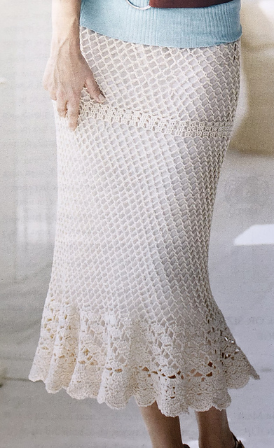 Ravelry: Flirting With Romance: Lace Skirt pattern by Gayle Bunn