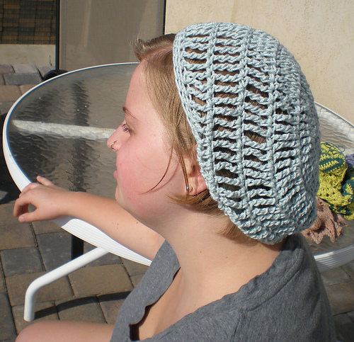 Ravelry: 8 Row Mesh Hat pattern by Sarah Kukuchek