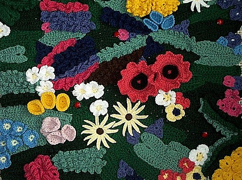 Ravelry: Garden Patch Accent Rug pattern by Margaret Hubert