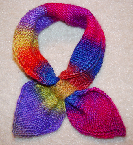 Ravelry: Garter Stitch Loop-Through Scarf pattern by Marci Richardson
