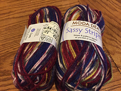 Ravelry: Moda Dea Sassy Stripes