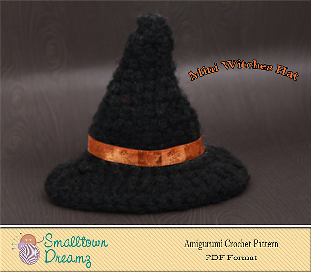 Ravelry: Mini Witches Hat pattern by stephanie jennings