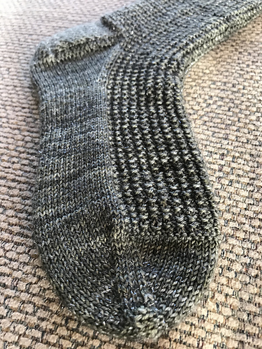 Ravelry: Reverse Socks pattern by All Knit Up Designs