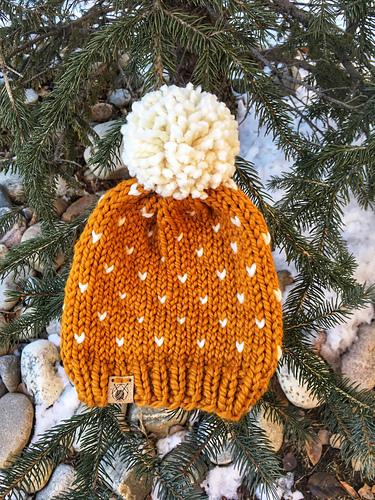 Ravelry: Heart Spring Beanie pattern by Smeeny Made Wild