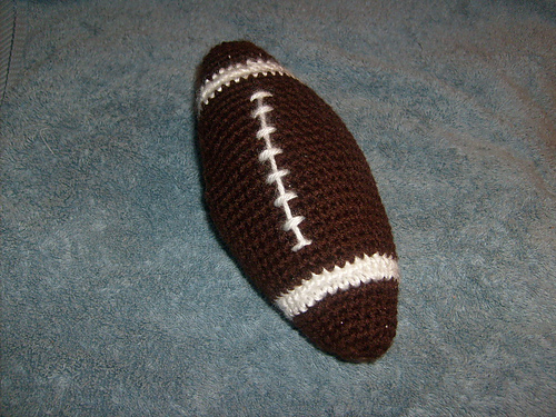 Ravelry: Mini Stuffed Football pattern by Sherri Screen