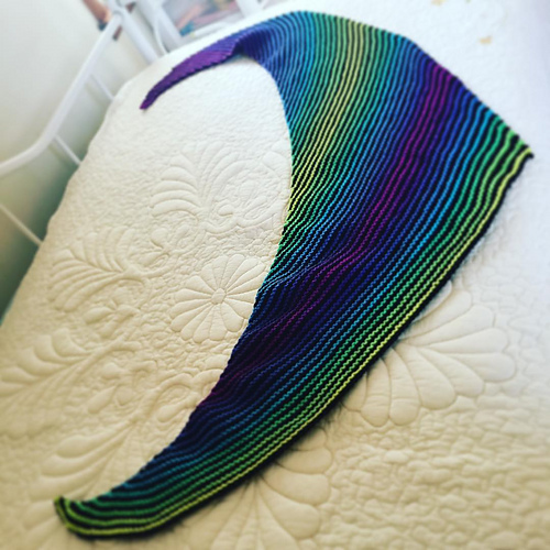Ravelry: Double Gradient Boomerang Shawl pattern by Yay For Yarn Patterns