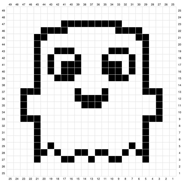 Ravelry: Ghost C2C pattern by Nikki Mack