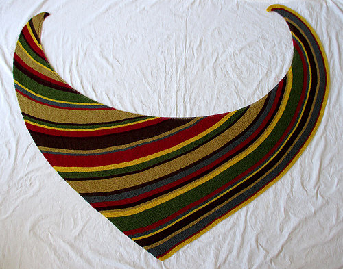 Ravelry: Time Traveller's Shawl pattern by Elizabeth Abate