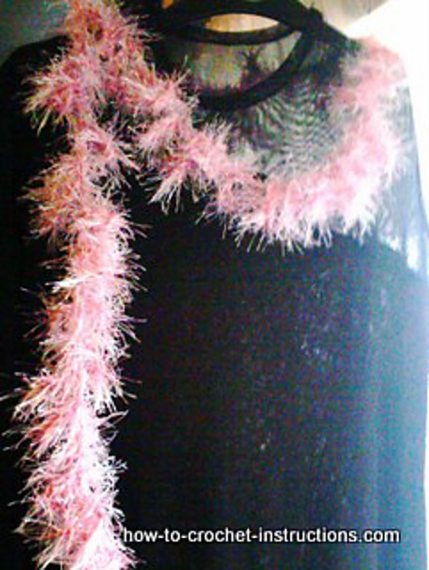 Ravelry: Easy Crochet Boa pattern by Shirley Eisenberg