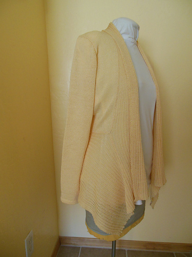 Ravelry: Slanted Rib Jacket pattern by Nancy Roberts