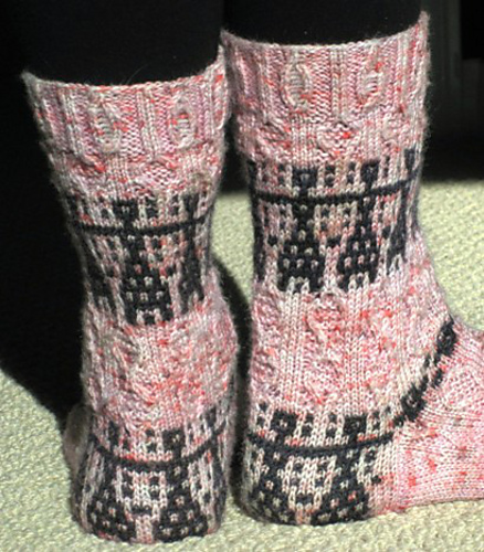 Ravelry: Mystery Sock II: Girls' Night Out pattern by Wendy Gaal
