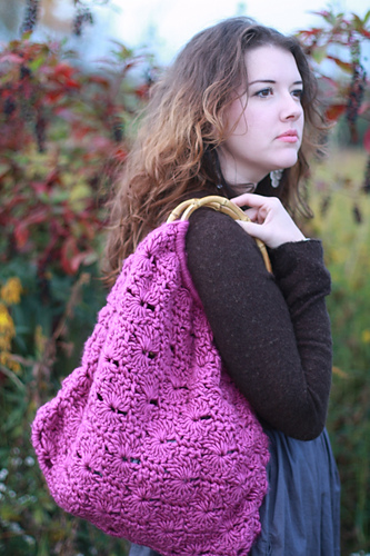 Ravelry: Bamboo Handle Bag pattern by Rachael Oglesby