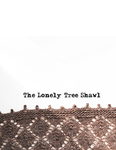 Ravelry: The Lonely Tree Shawl pattern by Sylvia McFadden