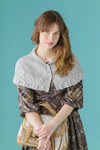 Ravelry: Collared cape pattern by Sarah Hatton