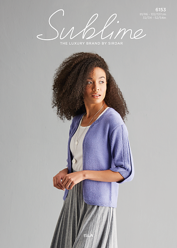 Ravelry: Sleeve Pleat Jacket 6153 pattern by Sublime Yarns