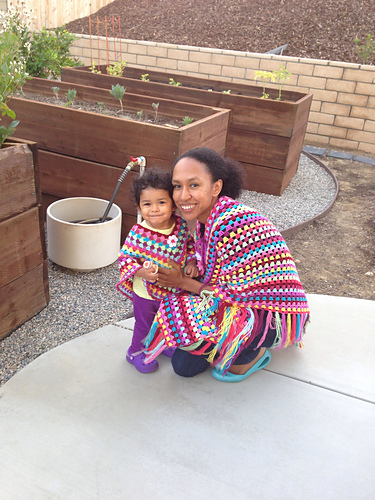 Ravelry: sonialena's Spring Poncho for Imogene