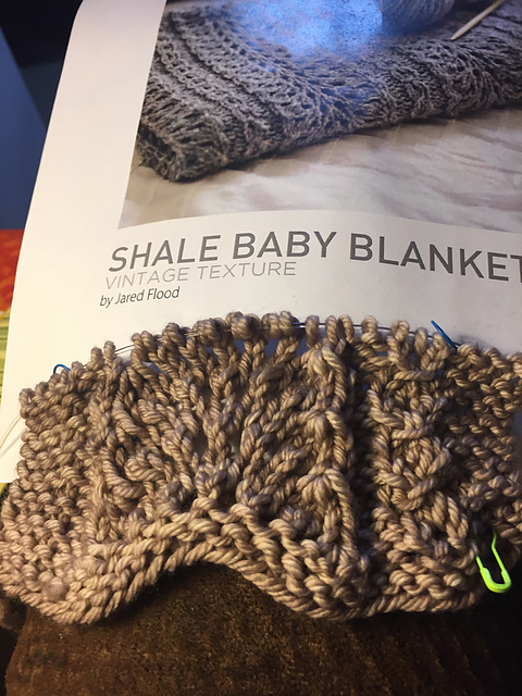 Ravelry: sonomaknits' Shale Baby Blanket