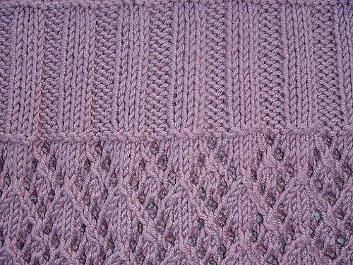 Ravelry: Pink Lace Trimmed Sweater pattern by soobeeoz