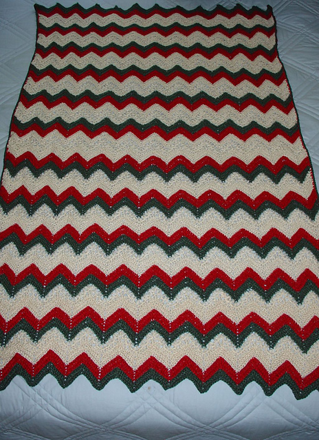 Ravelry: Vintage Ripple Afghan pattern by Herrschners