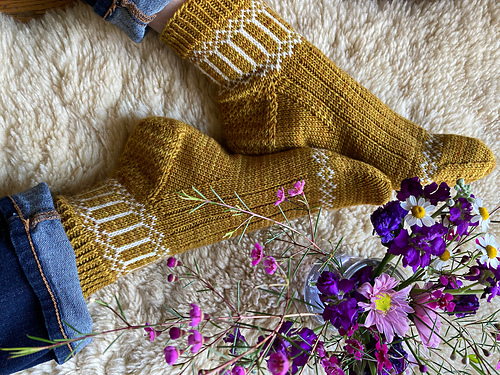 Ravelry: Shop Window Socks pattern by Allison Lutes