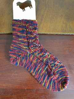 Ravelry: Breathing Fire socks pattern by Red and the Wolf Designs