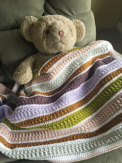 Ravelry: The Bellame Baby Blanket pattern by Dayna Perry