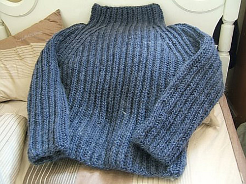 Ravelry: Bulky Brioche Raglan pattern by Ann Budd