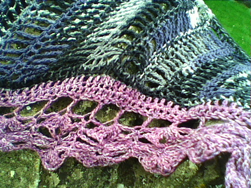 Ravelry: Swoop Crocheted Shawlette pattern by DesiLoop