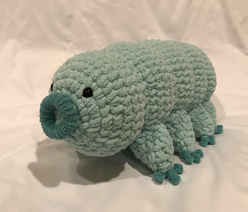 Ravelry: Giant Tardigrade (Water Bear) pattern by Andro Meda
