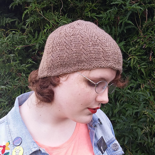 Ravelry: Northwest Herringbone Hat pattern by Susan Botts
