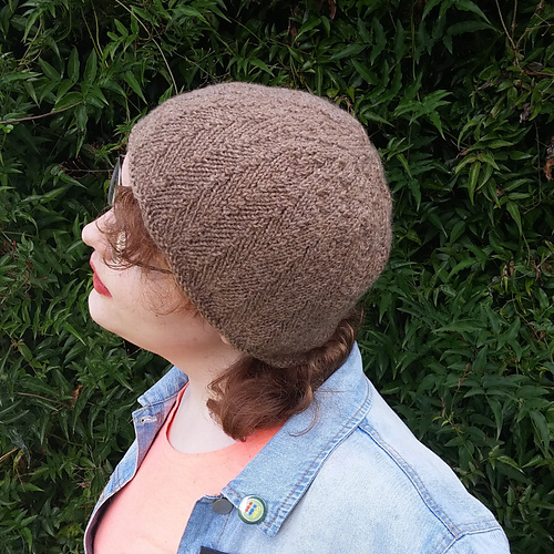 Ravelry: Northwest Herringbone Hat pattern by Susan Botts