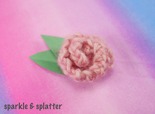 Ravelry: Easy Rose pattern by Jennifer/Sparkle & Splatter