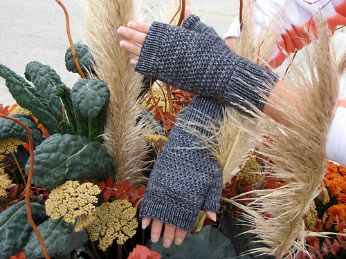 Ravelry: Dragon Hide Mitts pattern by Karen Troyer Ladman