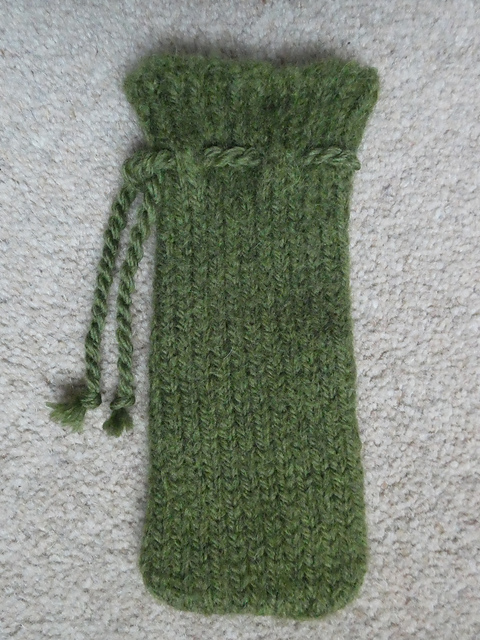 Ravelry: Loom Knit Gift Bags pattern by Faith Schmidt