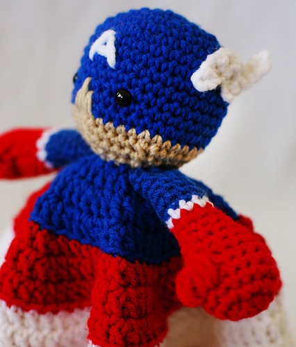 Ravelry: CAPTAIN 'MERICA Blanket Buddy pattern by Amy McC Anderson