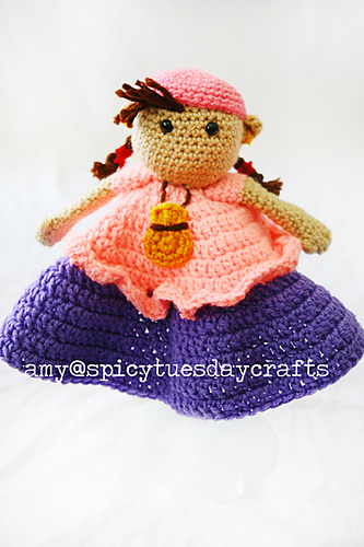 Ravelry: Pirate Lady Blanket Buddy pattern by Amy McC Anderson