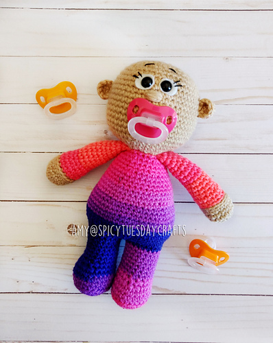 Ravelry: Binky Baby Doll pattern by Amy McC Anderson