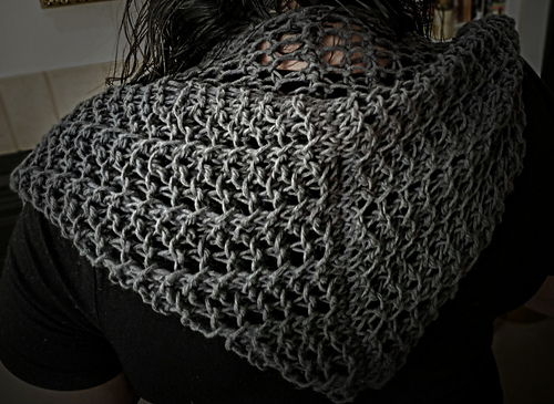 Ravelry: The Goblin Market Hooded Wrap pattern by Ren GS