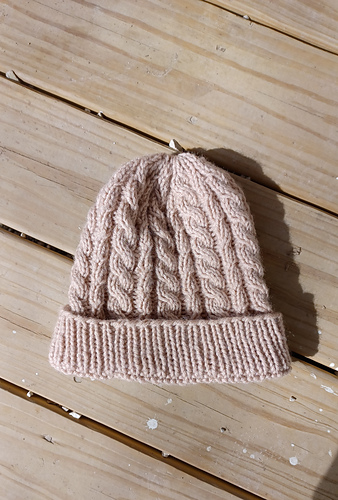 Ravelry: Simple cable knit beanie pattern by e baker