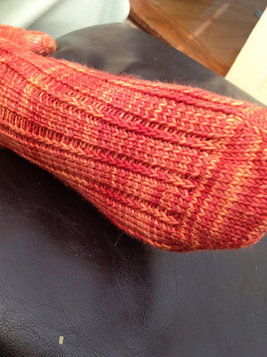 Ravelry: Twisted Slip-Stitch Socks pattern by Sean Riley