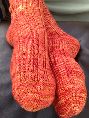 Ravelry: Twisted Slip-Stitch Socks pattern by Sean Riley
