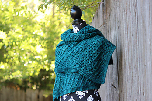 Ravelry: MG's Diagonal Wrap pattern by Margaret Schroeder