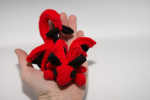 Ravelry: Pouncing Dragon pattern by Fiona Matters