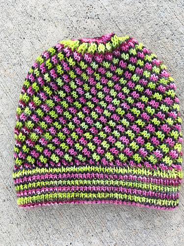 Ravelry: Checkerwork Hat pattern by Vexy
