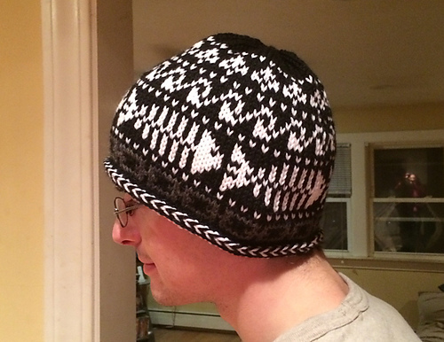 Ravelry: Fishbones Skull Cap pattern by Lisa McFetridge